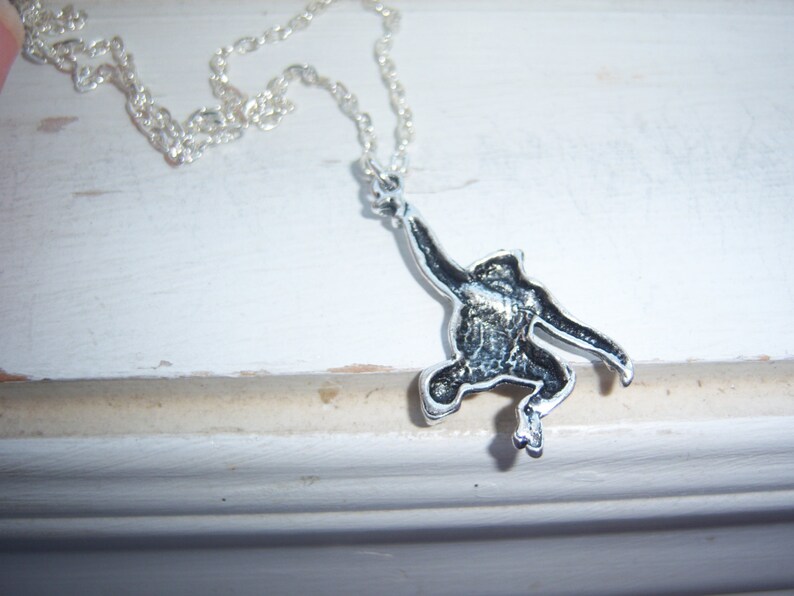 Monkey Necklace Barrel of Monkeys Chimpanzee Necklace - Etsy