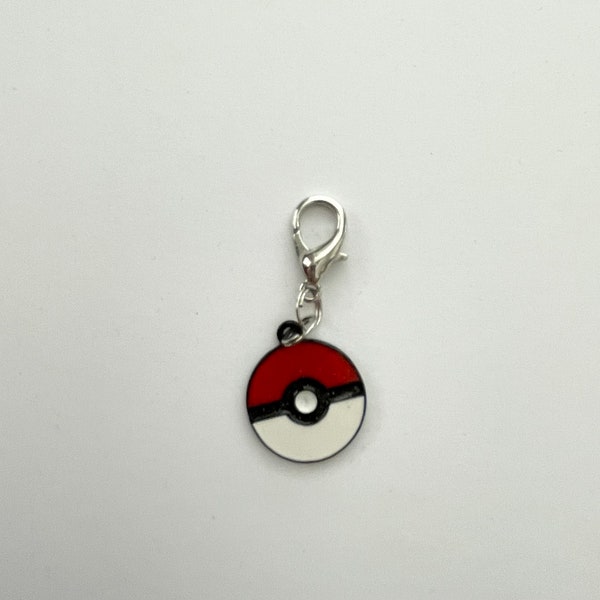 Pokeball Charm - Etsy