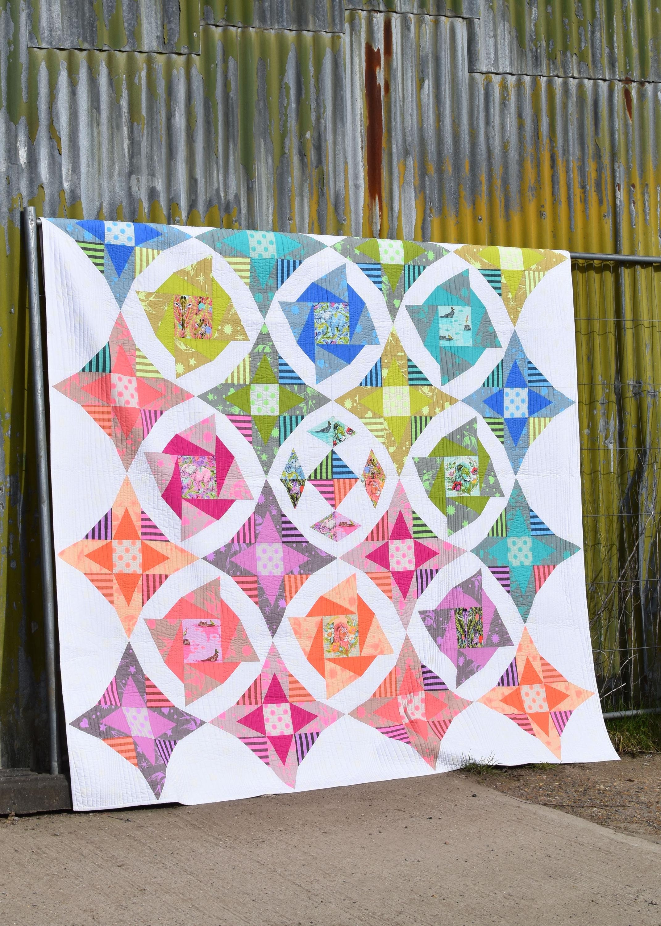 Fat Quarter Bedazzled Quilt Pattern Booklet PDF by Pam and Nicky ...