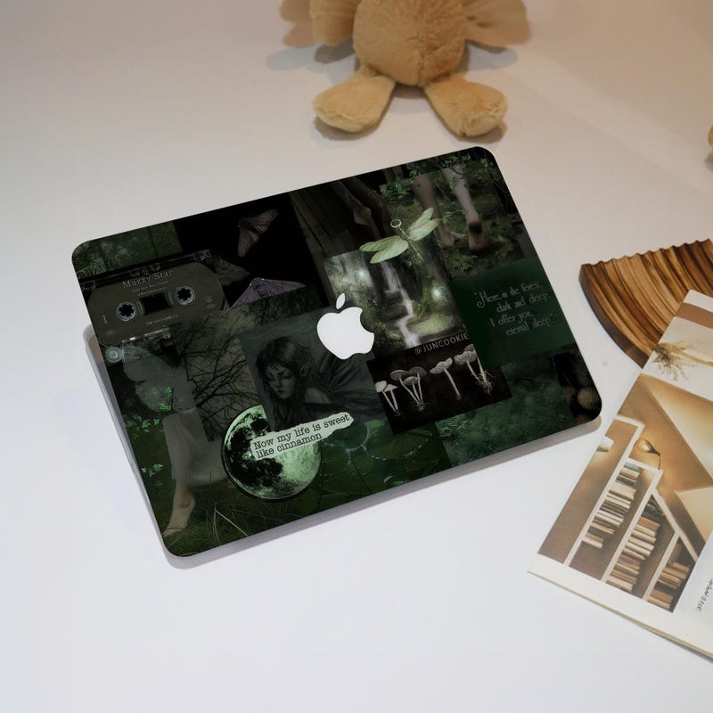 MacBook Pro Case Green - Etsy
