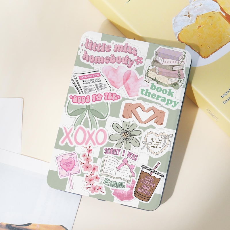 Reading Books Kindle Case - Etsy