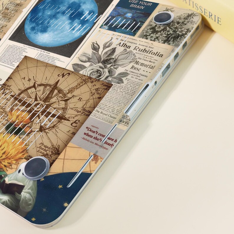 Paper Style MacBook Case, Artistic Style MacBook Case, Personalised ...