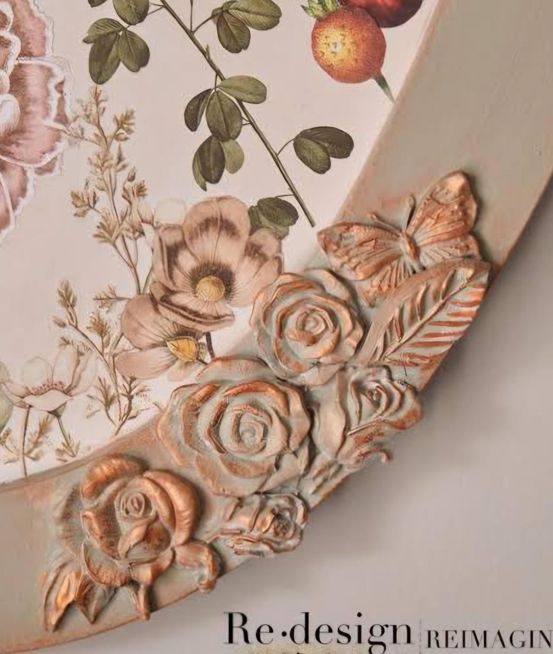 Fragrant Roses Resin Onlay Set/resin Furniture Applique/art Applique - Etsy