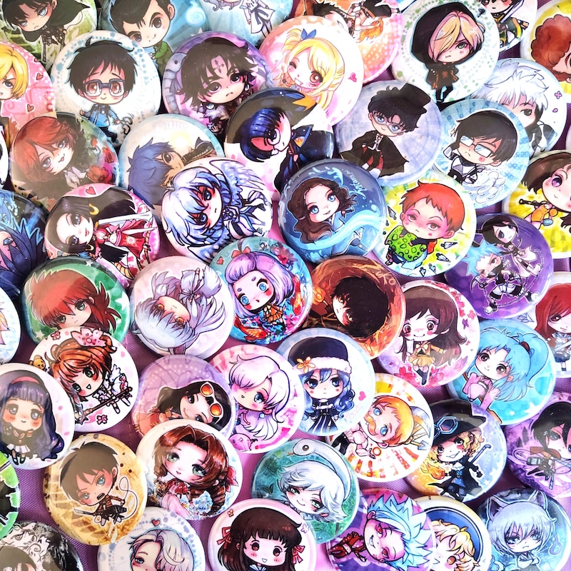 Anime Kawaii Patches - Etsy