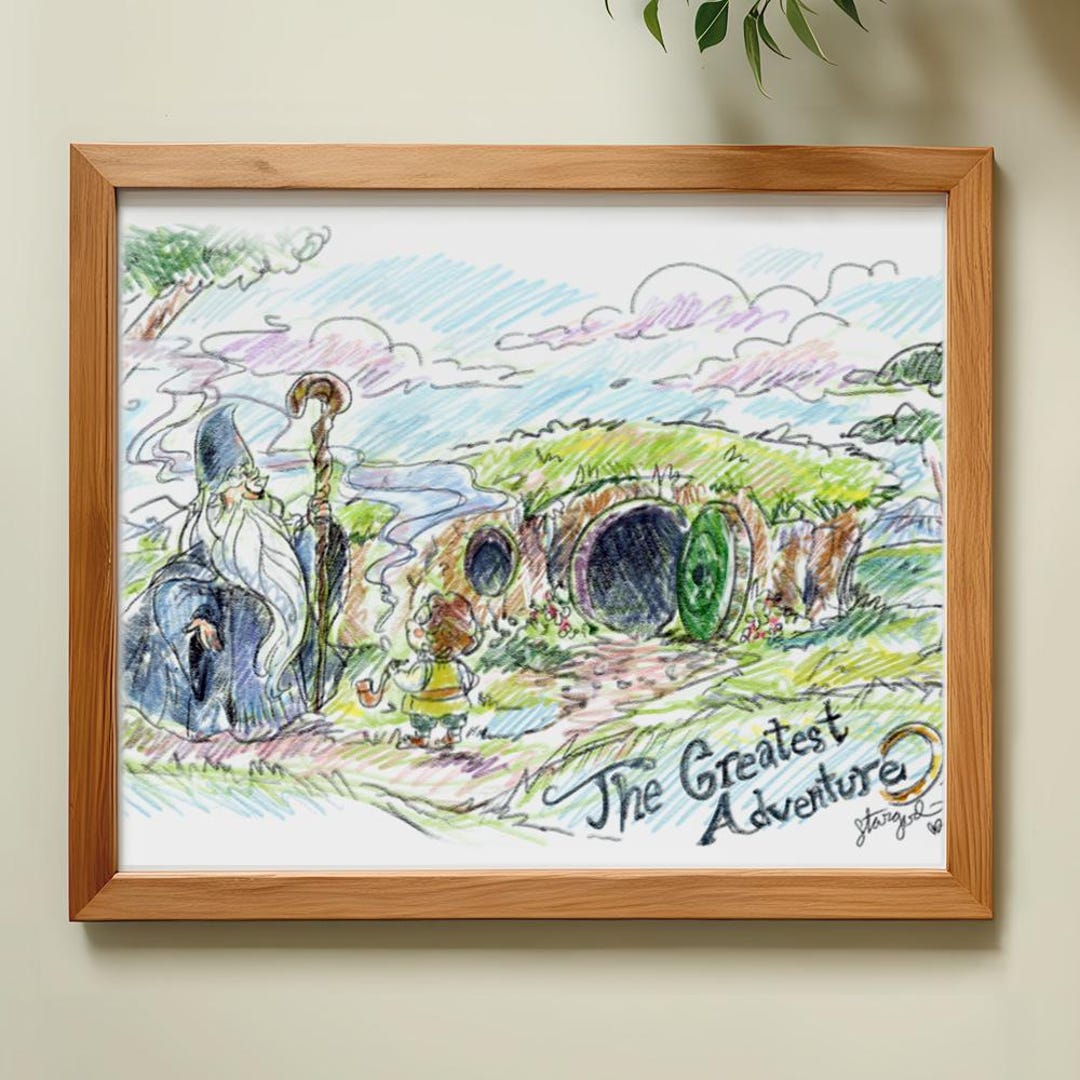The Greatest Adventure 8x10 Art Print - Etsy