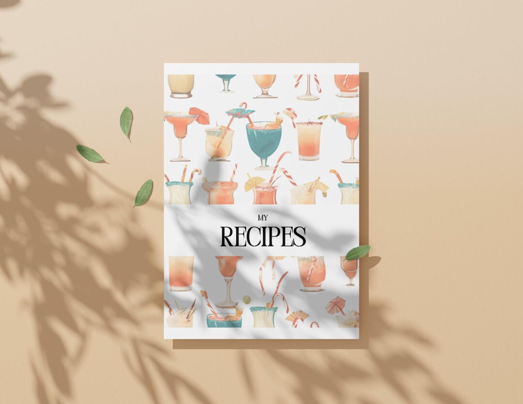 Aesthetic Printable Recipe Templates - Etsy