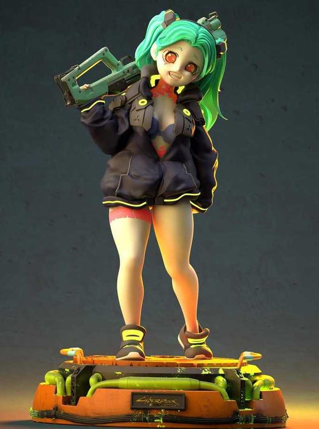 Diorama Rebecca Cyberpunk Killer Ladies, Layer Legends Studio. - Etsy