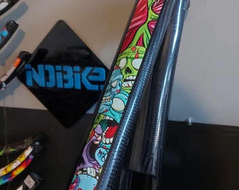 Paint Spatter Top Tube Protection Cycling Bike MTB Road Enduro - Etsy