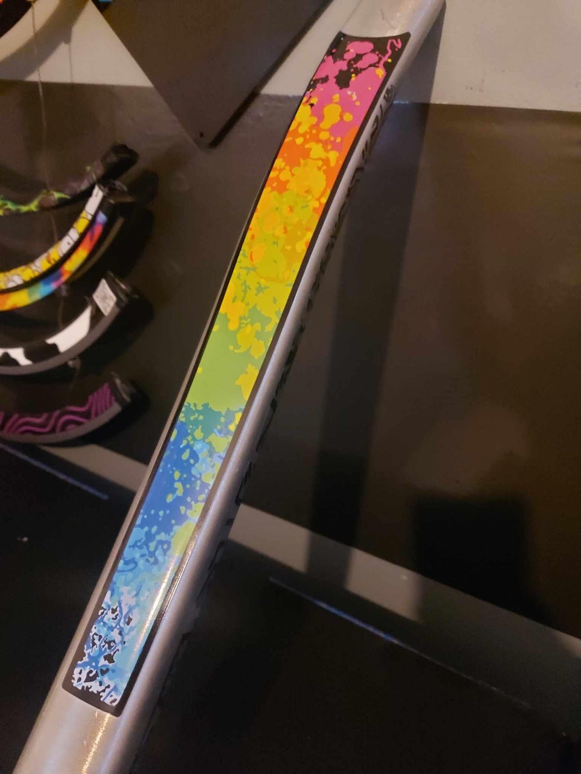 Paint Spatter Top Tube Protection Cycling Bike MTB Road Enduro - Etsy