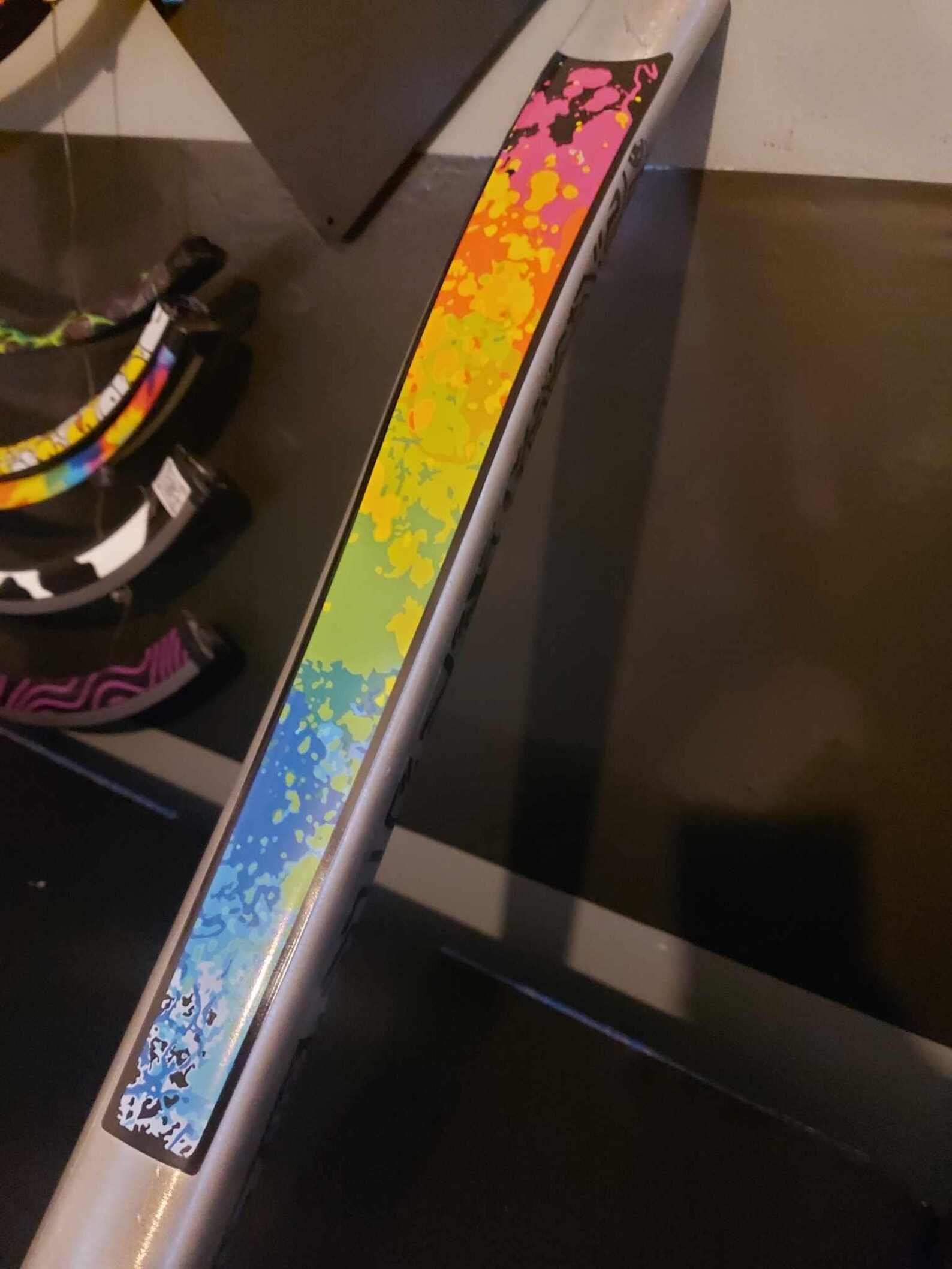Paint Spatter Top Tube Protection Cycling Bike MTB Road Enduro - Etsy