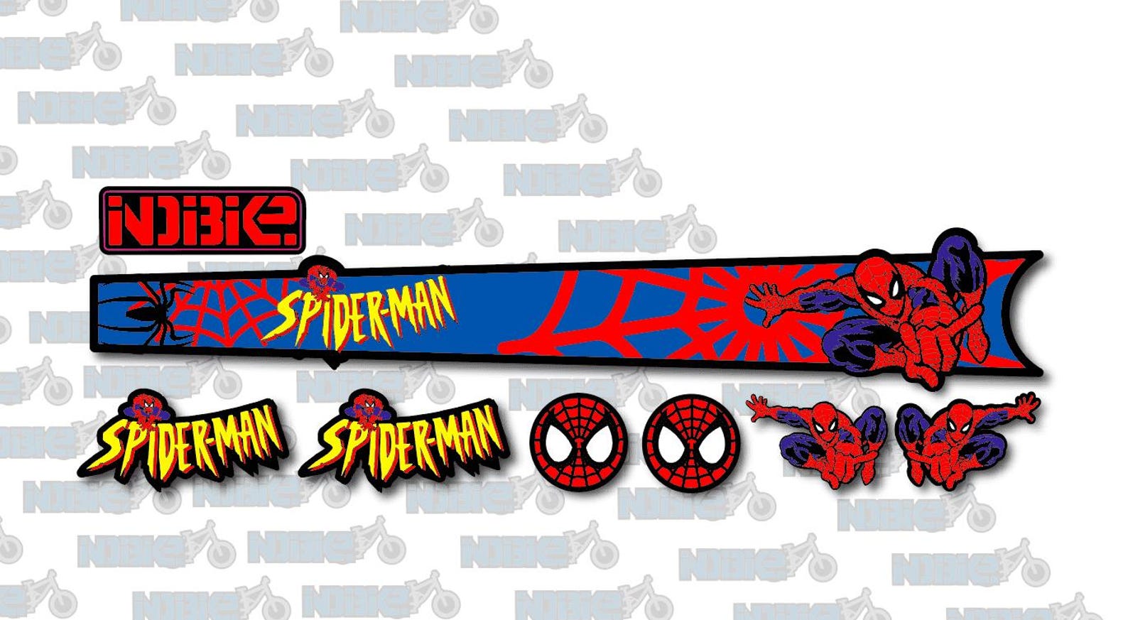 Spiderman Top Tube Protection Cycling Bike MTB Road Enduro Stickers - Etsy