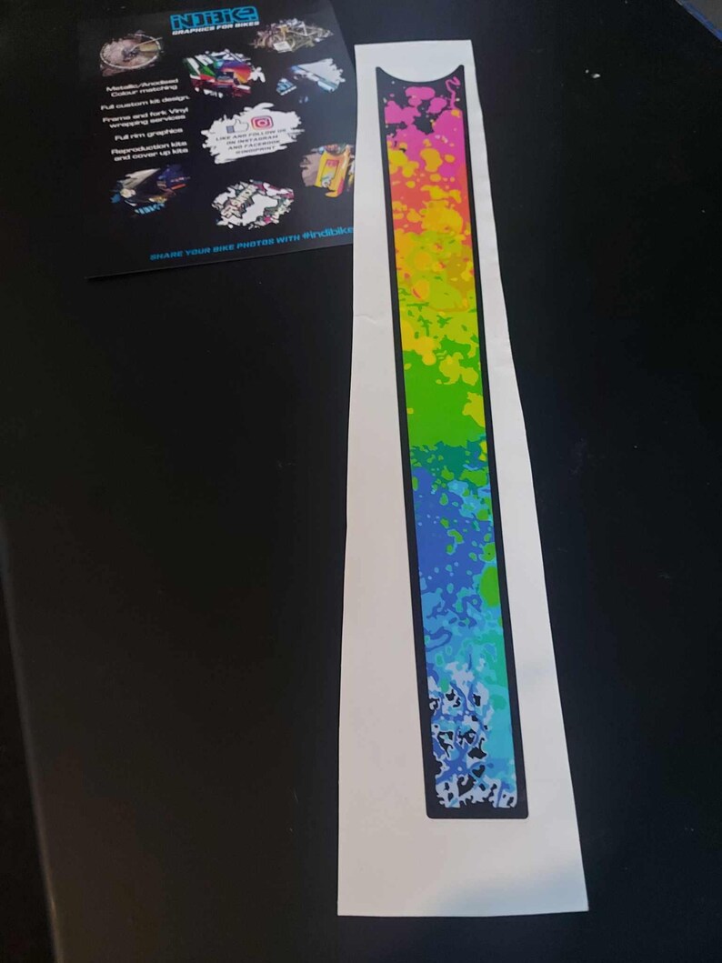 Paint Spatter Top Tube Protection Cycling Bike MTB Road Enduro - Etsy