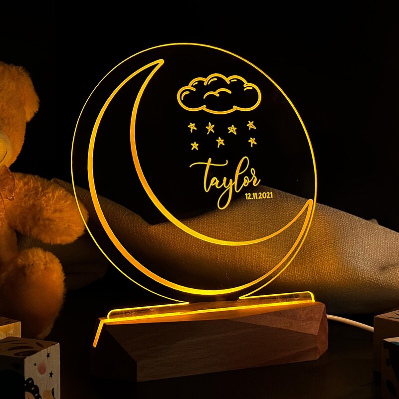 Acrylic Night Light - Etsy