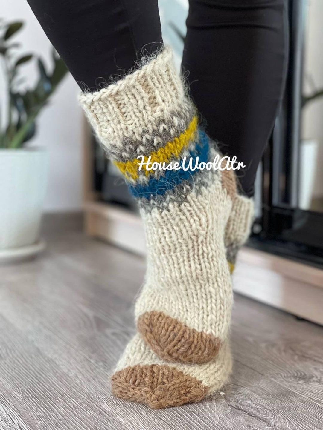 Handmade Wool Socks: Thick, Warm, Cozy - Unisex - Etsy