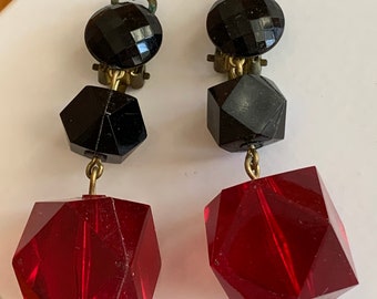 Lucite Earrings - Etsy