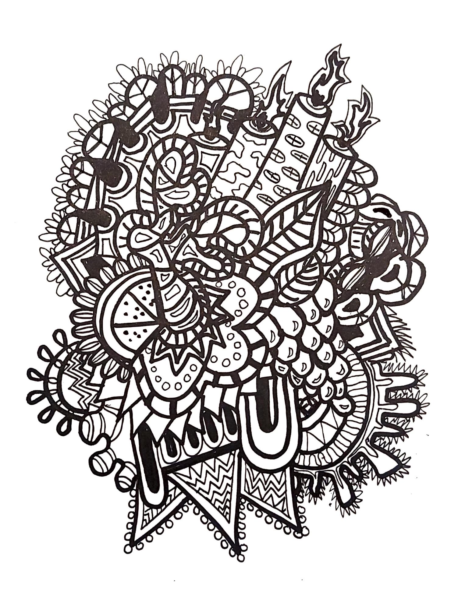 Coloring Page, Coloring Poster, Digital Poster, Poster for Coloring ...
