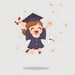 Cute Graduate PNG Bundle | Graduation Clipart for Stickers, Shirts ...