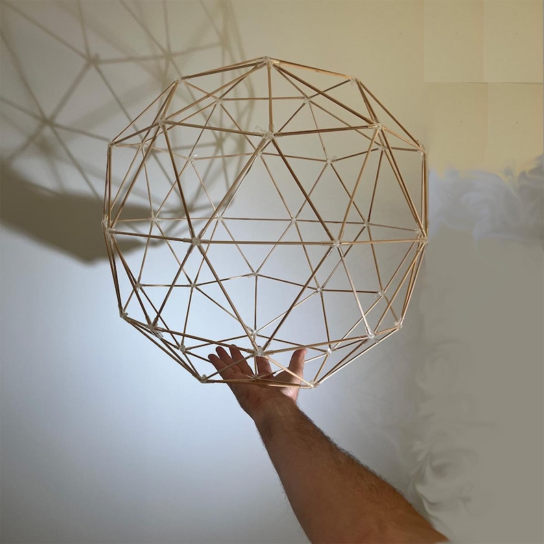 Bamboo Geodesic Dome and Sphere Kit - Etsy