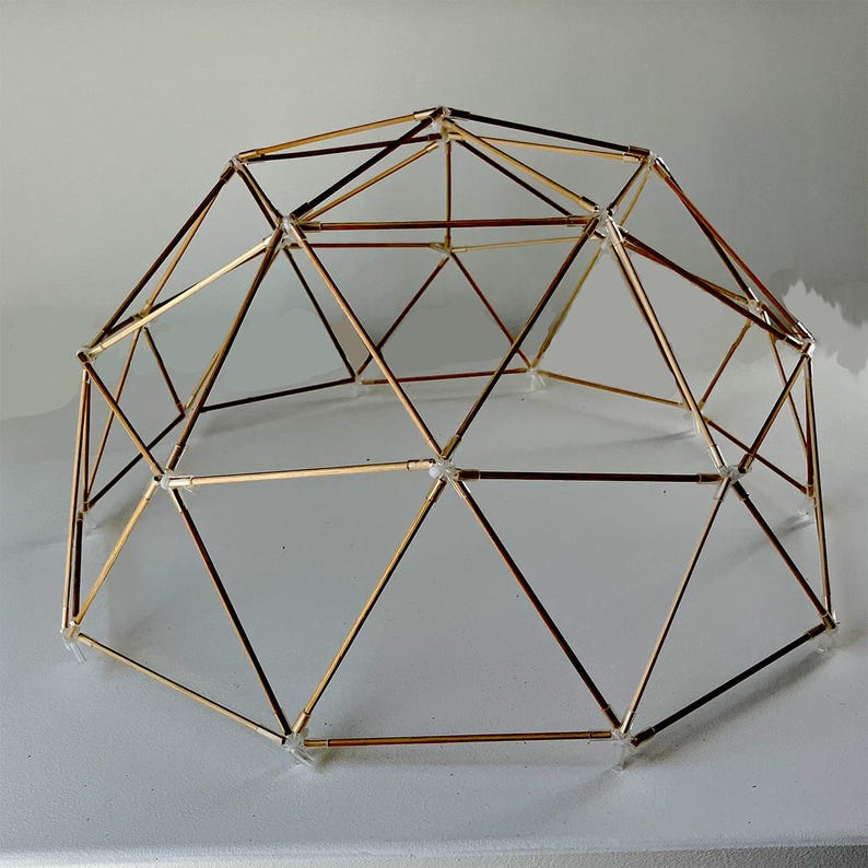 Bamboo Geodesic Dome and Sphere Kit - Etsy