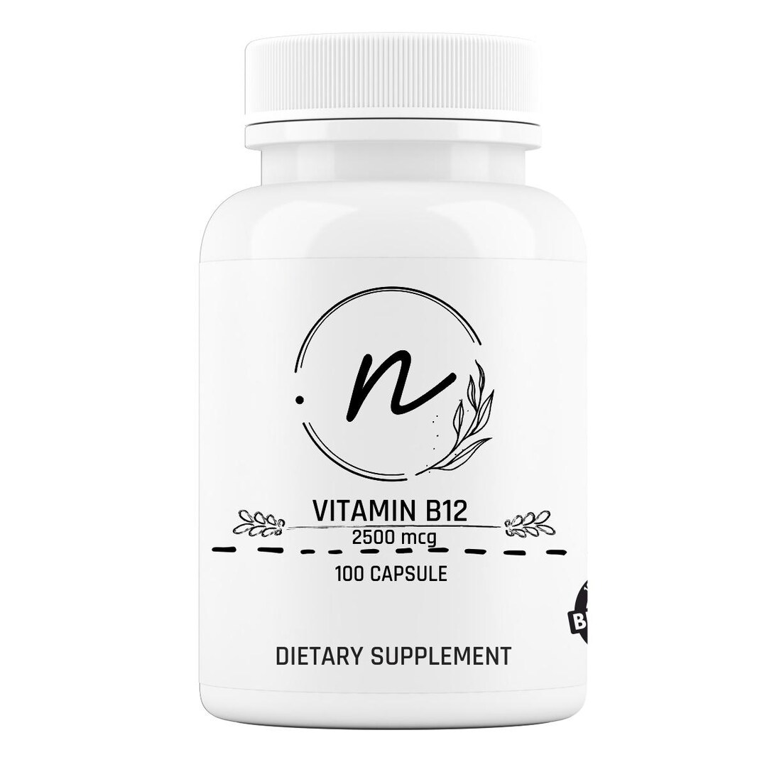 Naturepro Vitamin B12 2500 Mcg 100 Tablets Methylcobalamin Support - Etsy