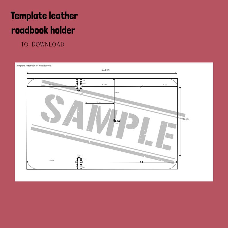 Printable Travel Journal Template A5 – Roadbook DIY | Pack of 4 ...