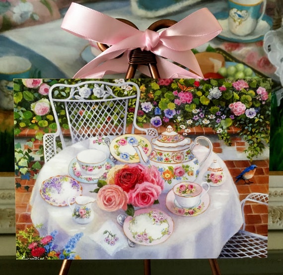 Vintage Tea Party Table Settings