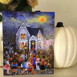 Halloween House Art Print, Halloween Decor, Halloween by Susan Rios ...