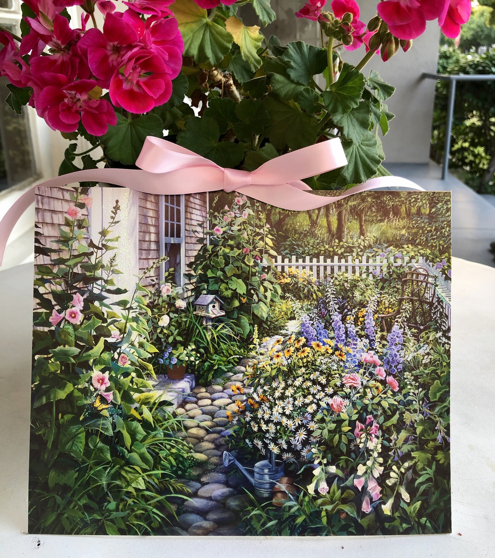 Summer Floral Garden by Susan Rios Garden Art Garden Decor - Etsy