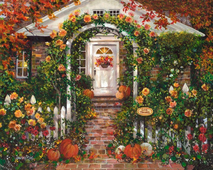 Autumn Print Thanksgiving Decoration Autumn Art Fall Art - Etsy