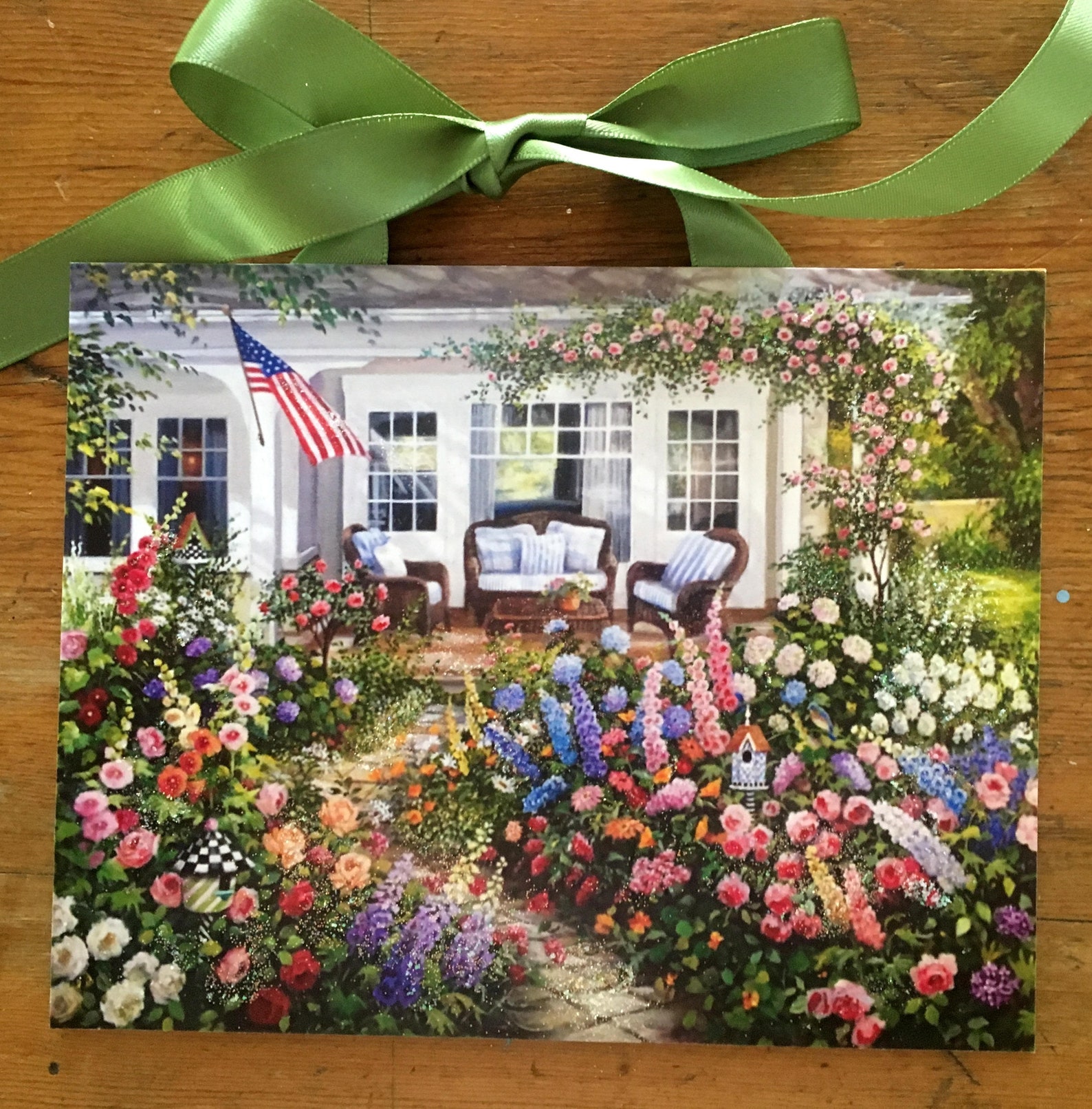 Cottage Garden Print Cottage Garden Art Cottage Garden - Etsy