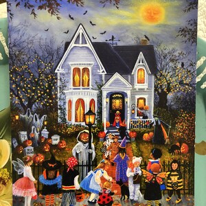 Halloween House Art Print, Halloween Decor, Halloween by Susan Rios ...