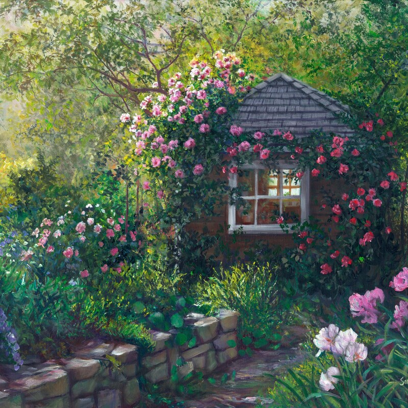 Rose Cottage - Etsy