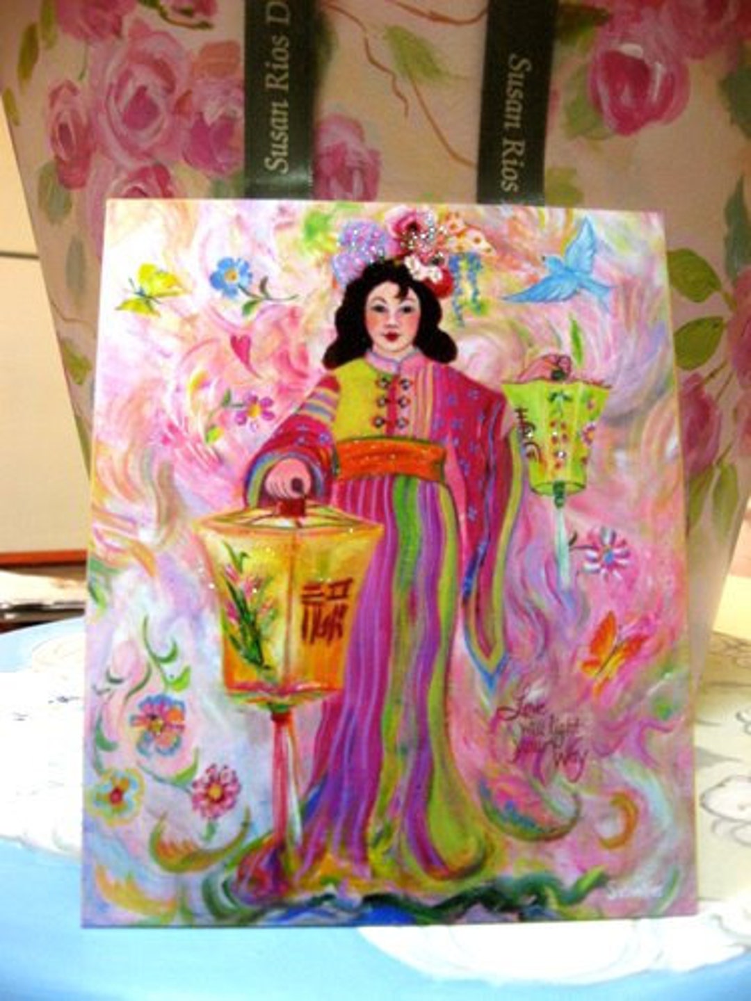 Mini Print love Will Light Your Way - Etsy