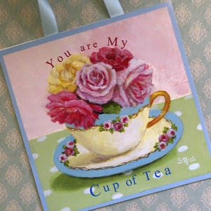 Pink Vintage Teacup Art by Susan Rios, Teacup Picture, Teacup Art ...