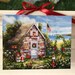 Christmas Cottage by Susan Rios, Christmas Cottage by the Sea, Seaside ...