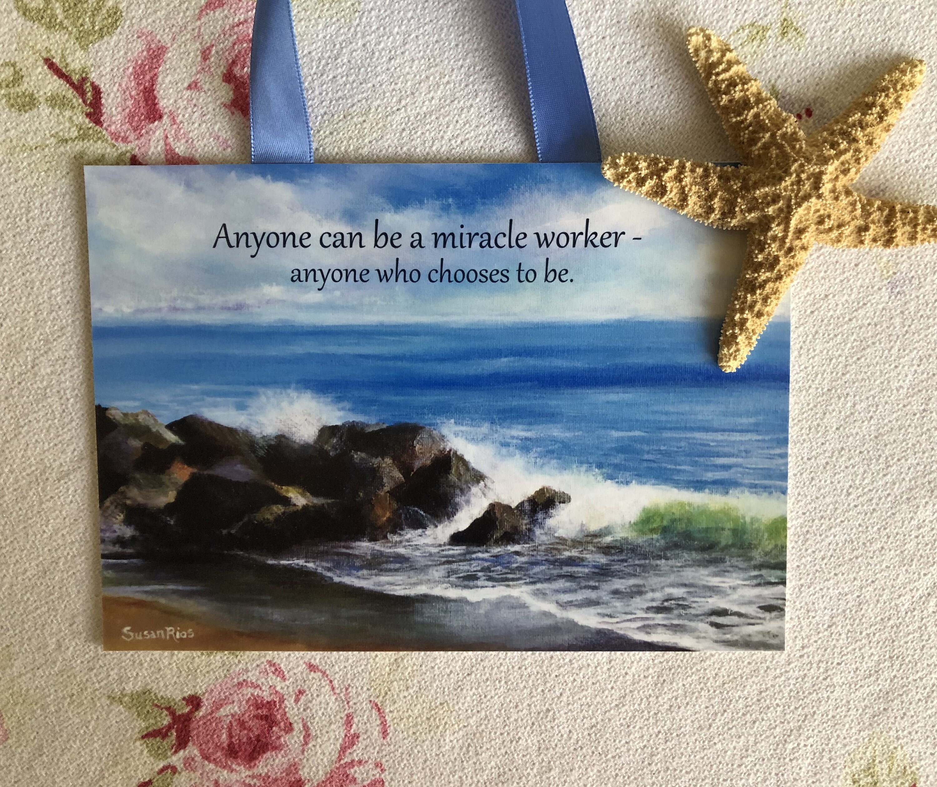 Miracle Worker Art Print Miracle Quote Inspirational Art - Etsy