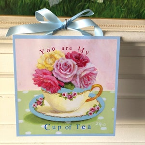 Pink Vintage Teacup Art by Susan Rios, Teacup Picture, Teacup Art ...