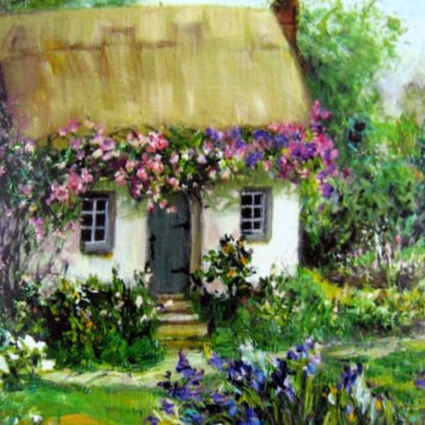 Cottage Art - Etsy