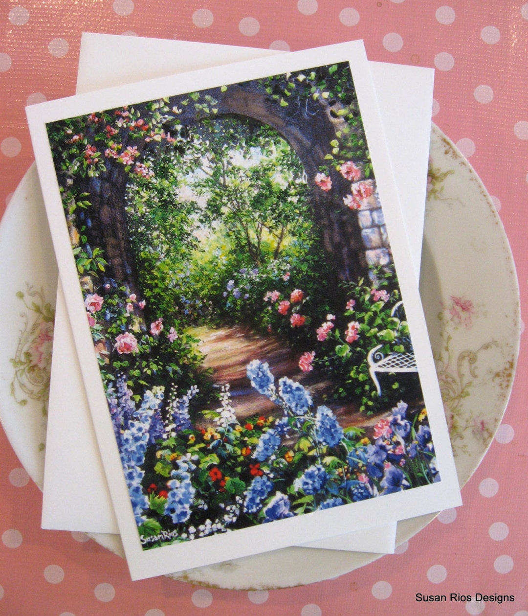 Afternoon Walk Greeting Card - Etsy