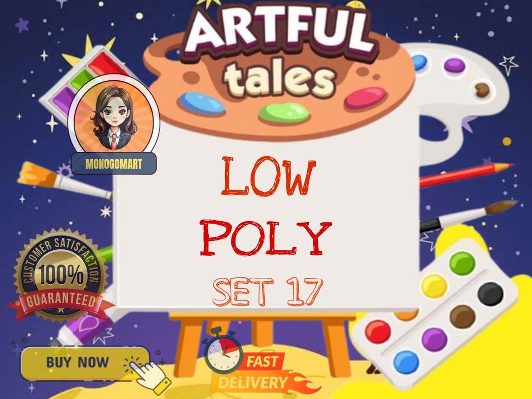 LOW POLY Monopoly Go 5 Star Sticker - Etsy
