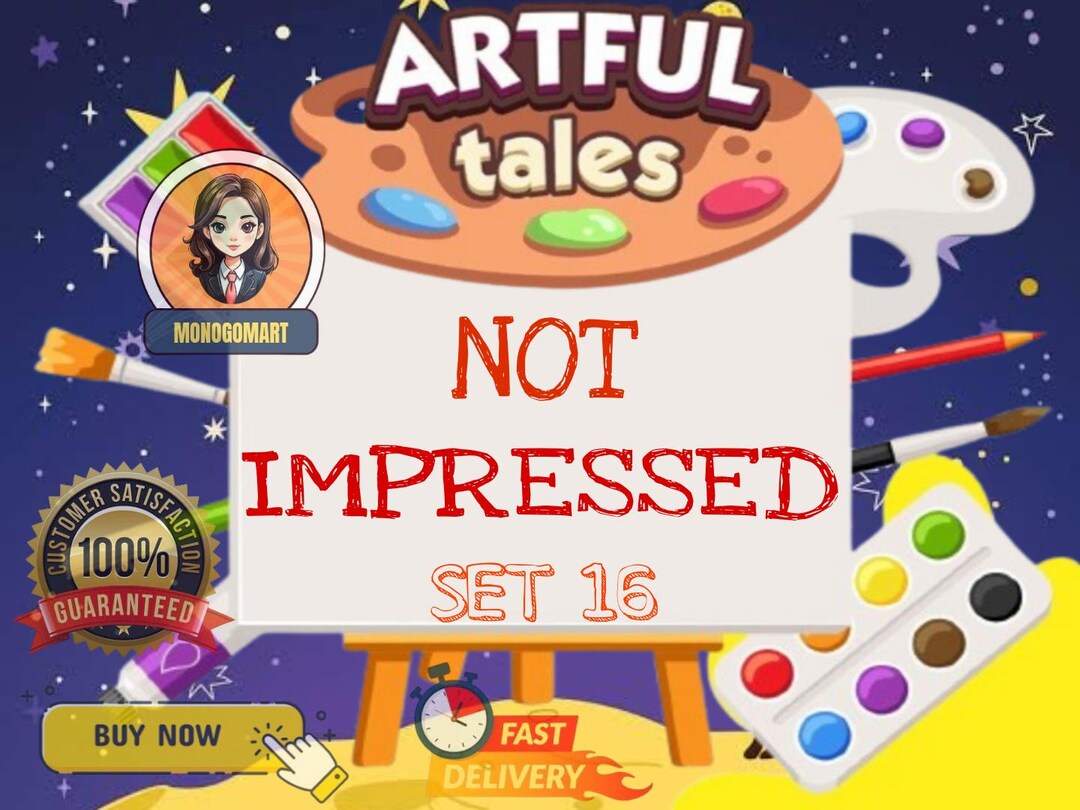 NOT IMPRESSED Monopoly Go 5 Star Sticker - Etsy