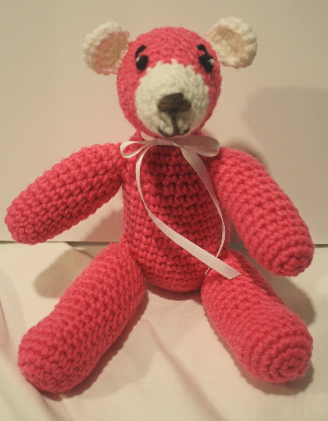 Tiny Teddy - Crocheted Mini Teddy - #20 - Etsy