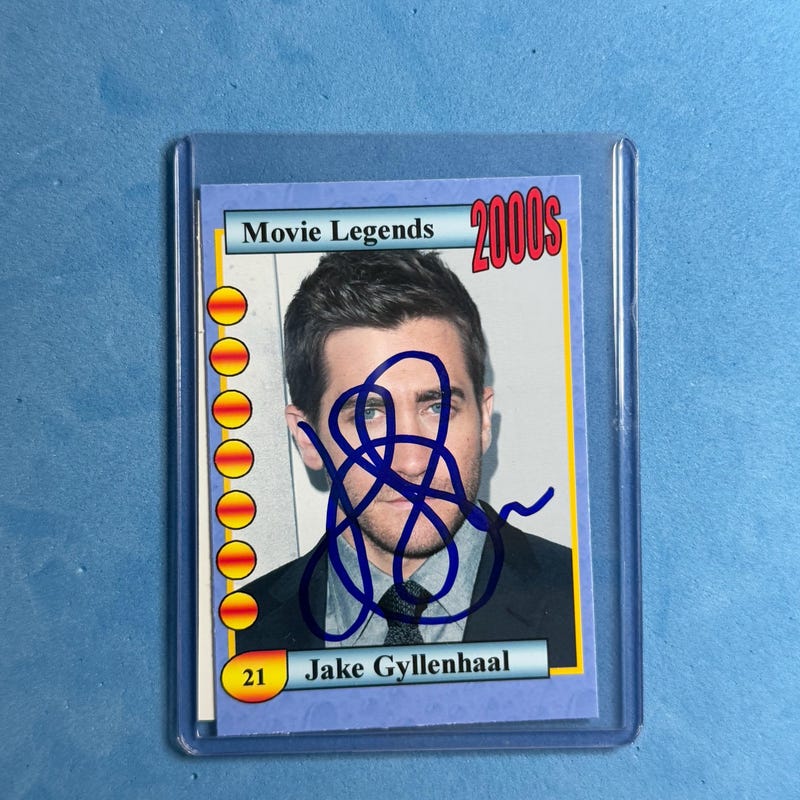 Jake Gyllenhaal Autograph - Etsy