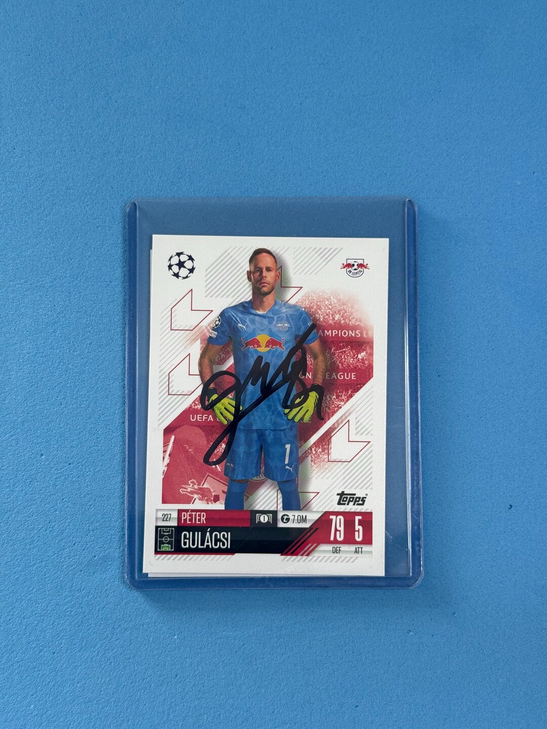 Peter Gulacsi Signed Match Attax Card With COA - Etsy