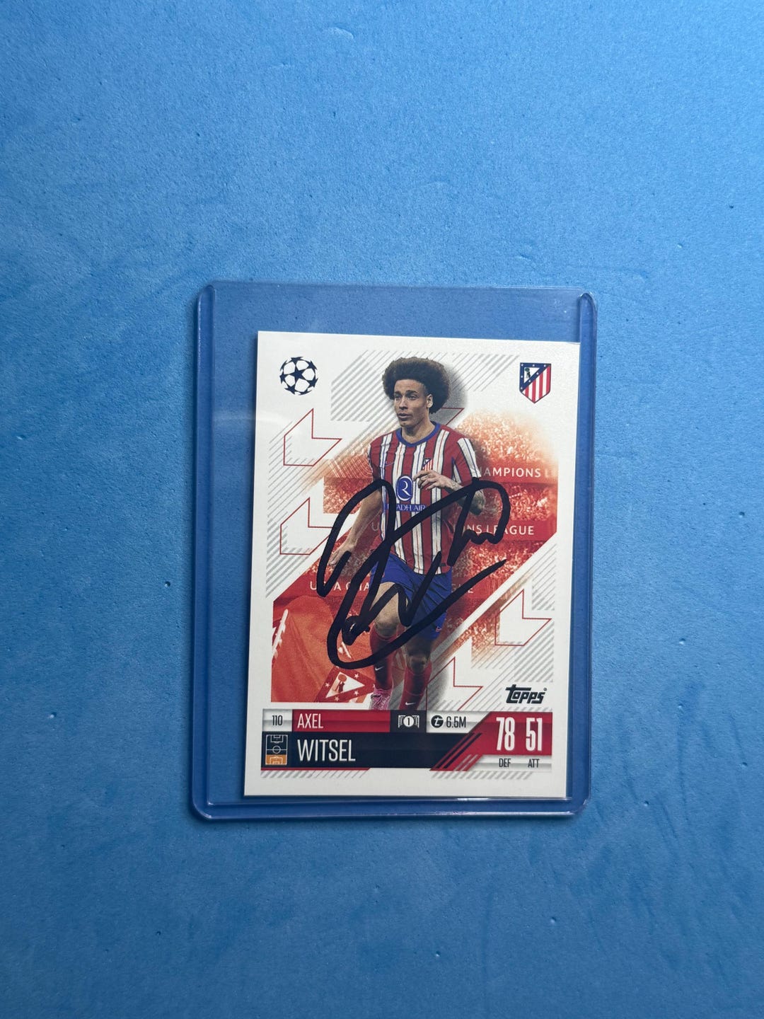 Axel Witzel Signed Match Attax Card With COA - Etsy UK