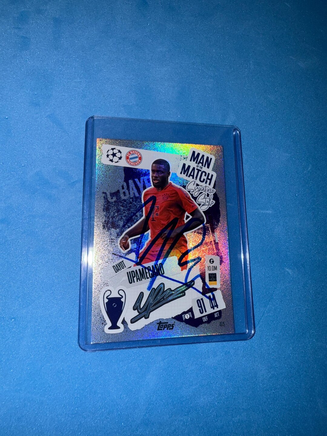 Dayot Upamecano Signed Match Attax Card With COA - Etsy