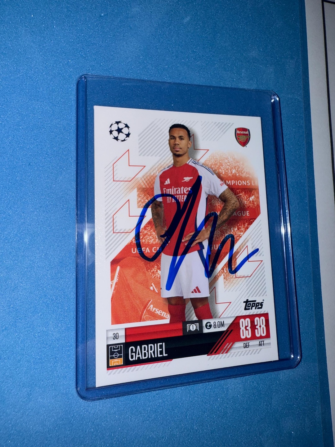Gabriel Signed Match Attax Card With COA - Etsy