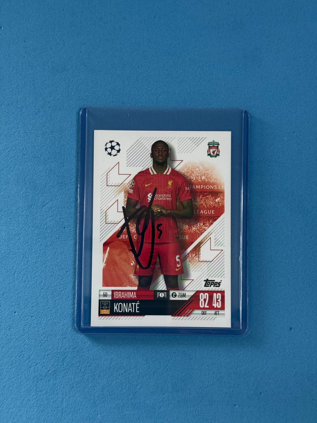 Ibrahima Konate Signed Match Attax Card With COA - Etsy