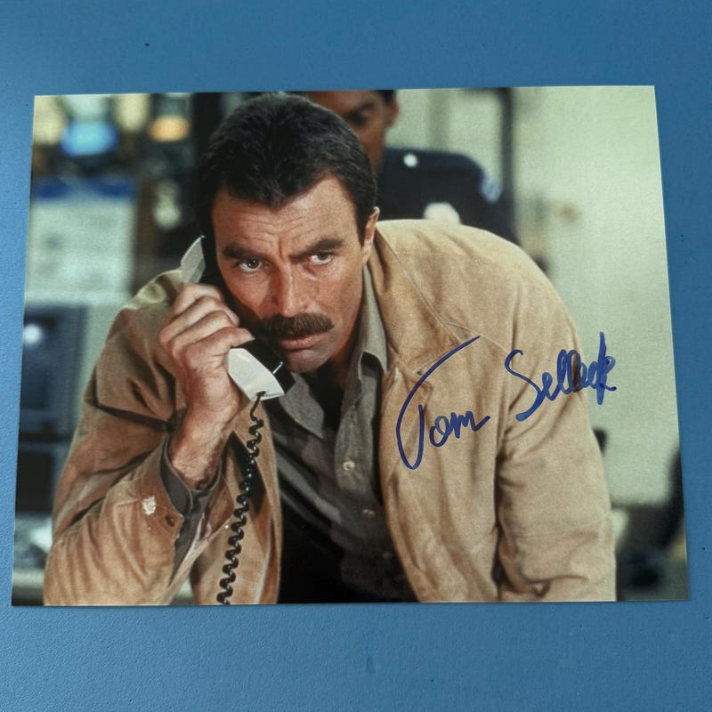 Tom Selleck Autograph - Etsy