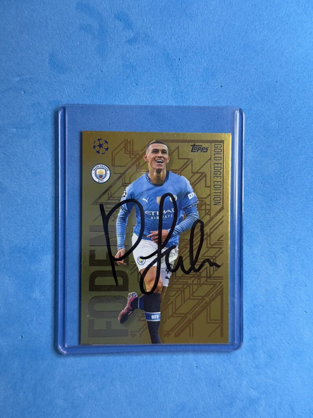 Phil Foden Signed Match Attax Card With COA - Etsy